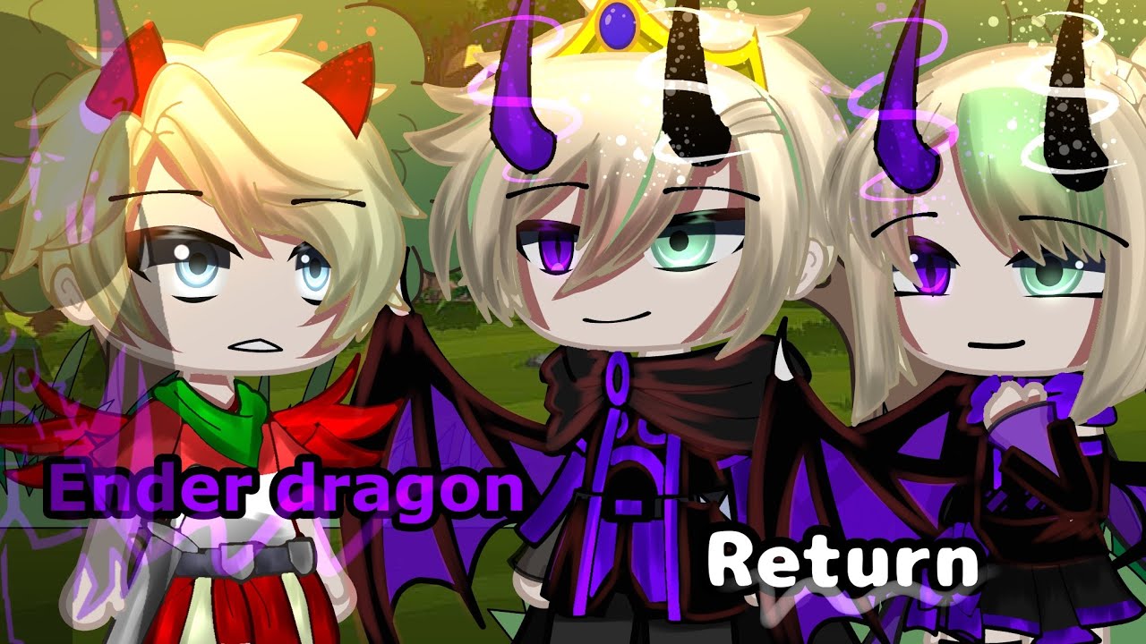 Ender dragon return||part 2||DSMP/Mcyt||Ender au||gacha club - YouTube