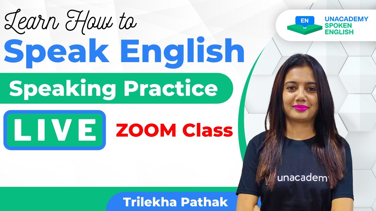 Speaking Practice | Zoom class | Improve Your English | Trilekha Pathak ...