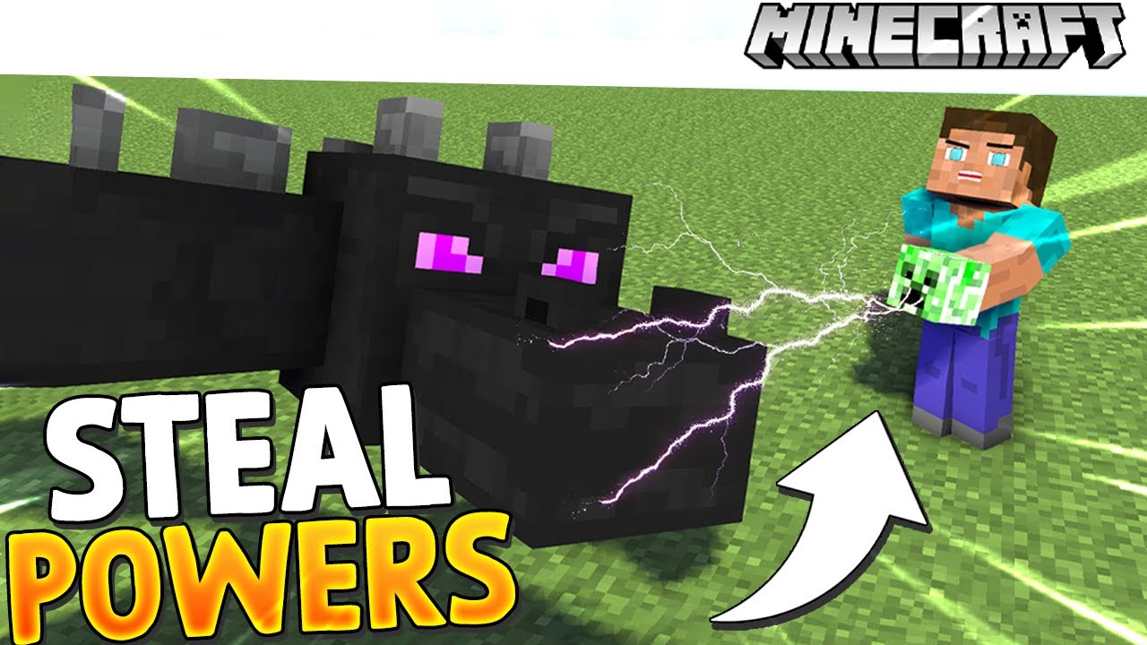 Minecraft, But I Can STEAL Mobs POWERS... - YouTube