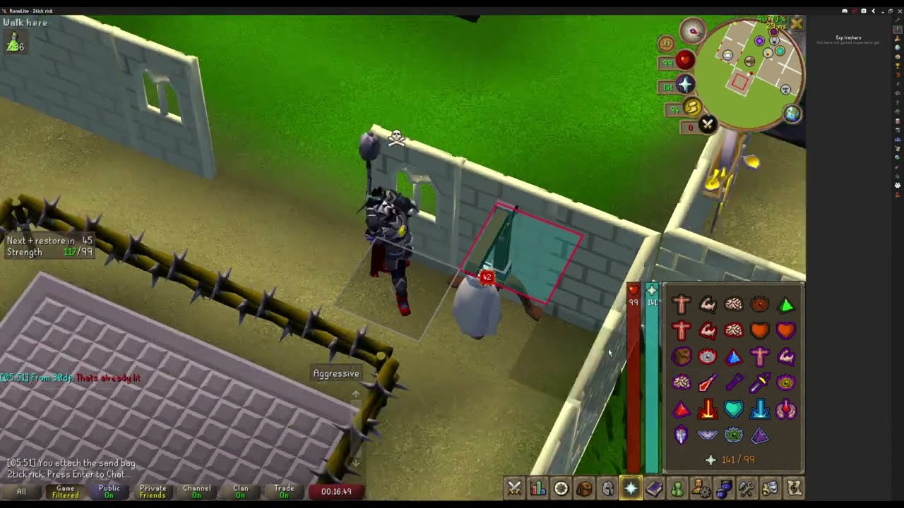 Ancient Mace Special on Poh Combat Dummy - 2tick rick - osrs - YouTube