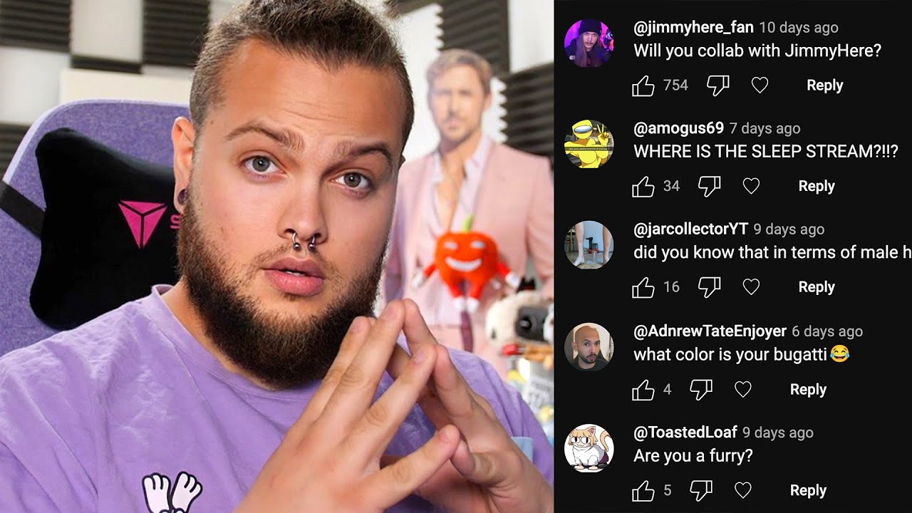 JimmyHere Collab? Sleep Stream? House Tour? - 400K Q&A Subscribers ...