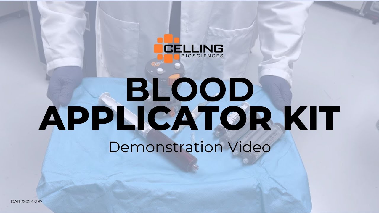 PRODUCT DEMO: Blood Applicator Kit - YouTube