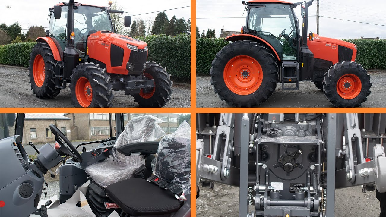 Kubota M6-141 Walkaround - YouTube