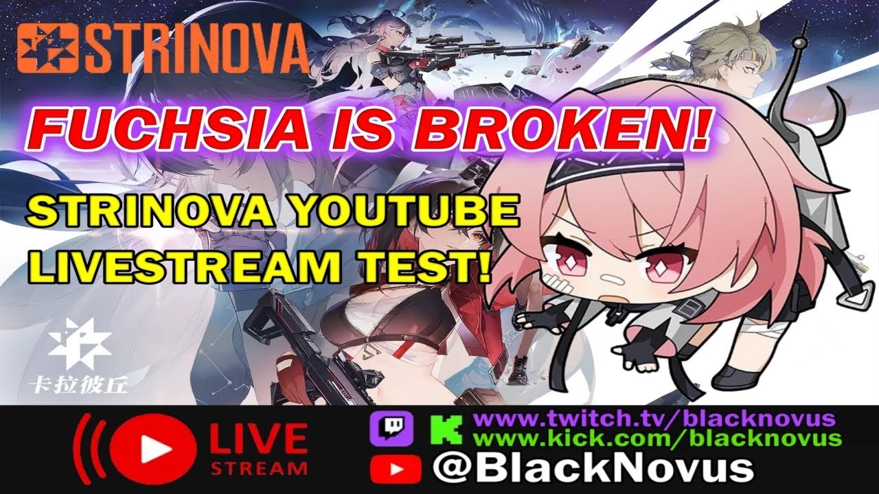 [Strinova] The First Anime Tactical Shooter! Fuchsia is a Broken ...