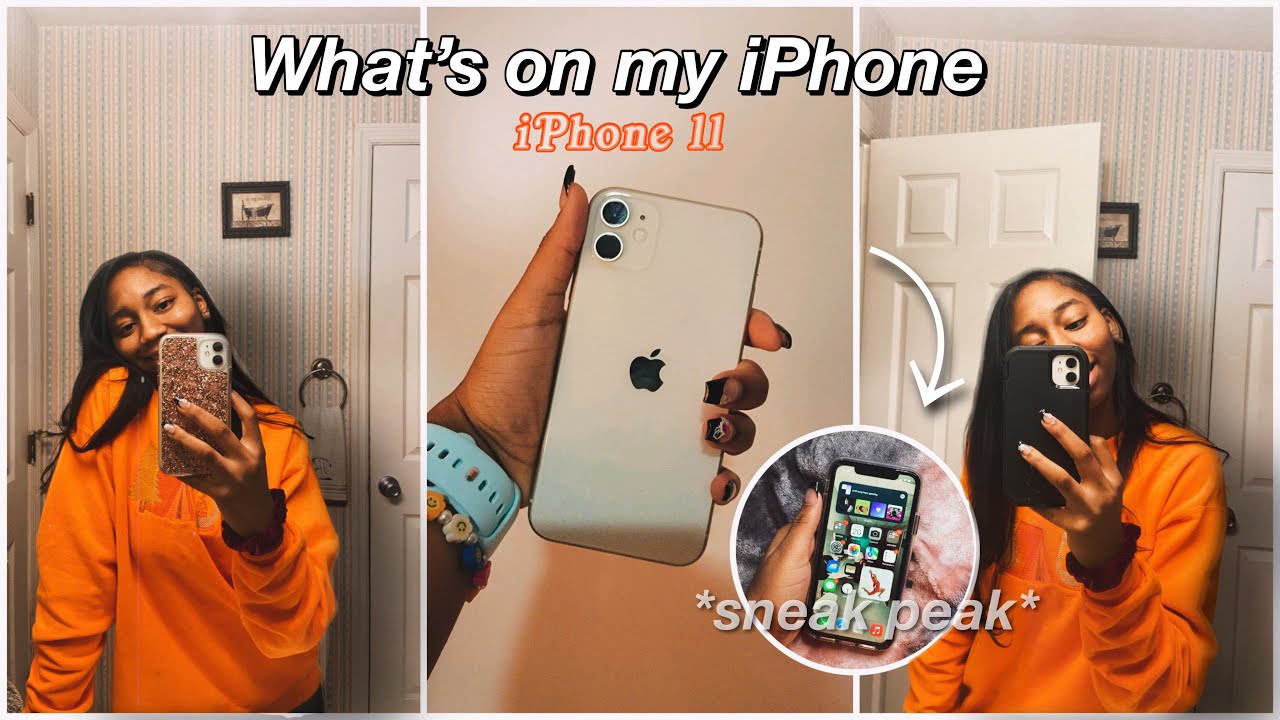 *IOS 15* WHAT’S ON MY IPHONE 11? apps, widgets + more! | Krosi3Vids ...