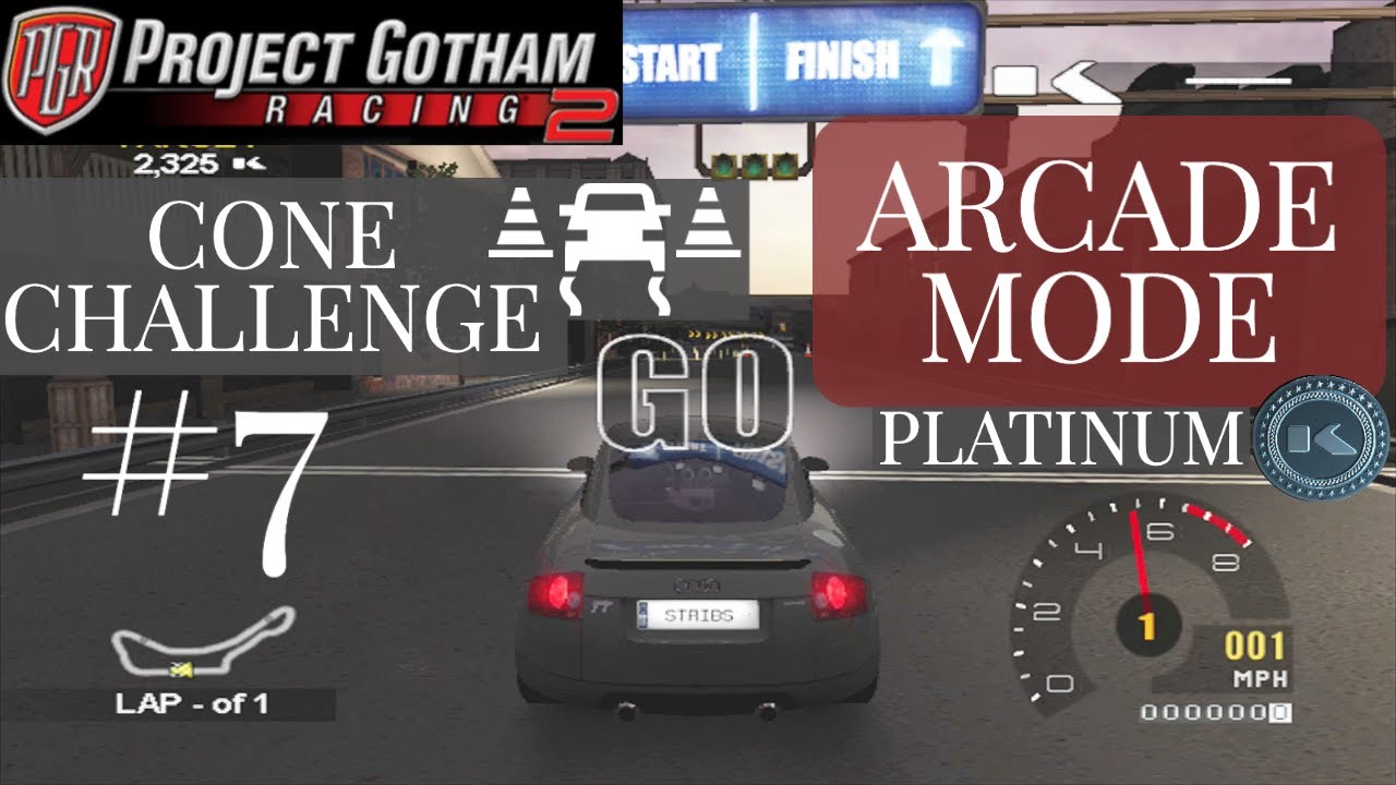 Project Gotham Racing 2 Arcade Mode Platinum | Let's Play | Cone ...