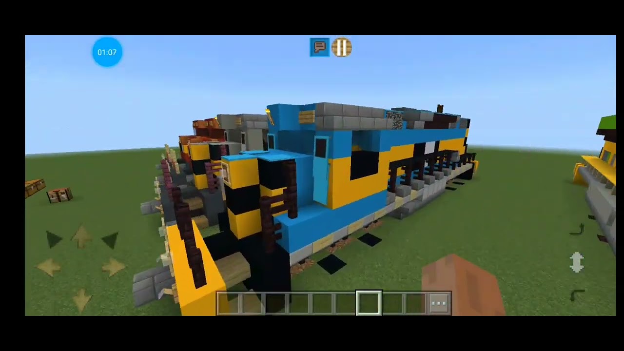 los primeros trenes que hice en Minecraft del país 🇺🇸😱! - YouTube