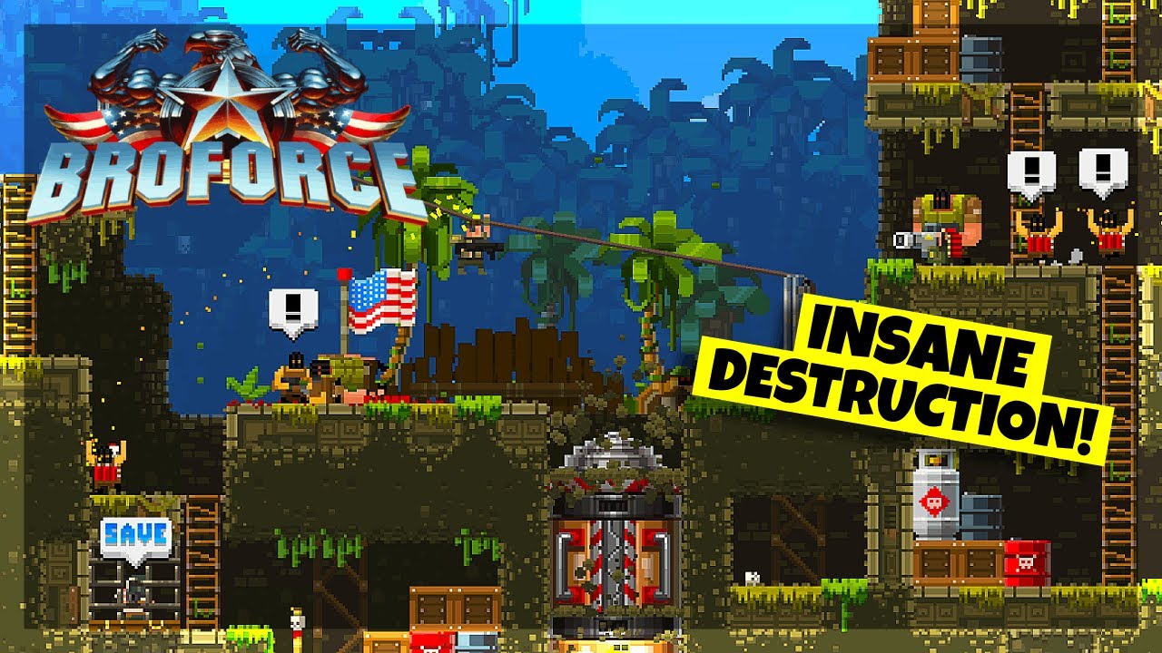 Broforce Boss Battle: Epic Showdown Against the Toughest Foe Yet - YouTube