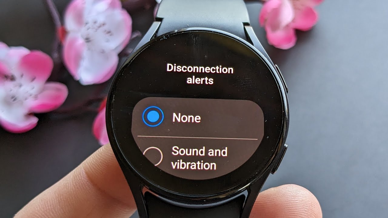 How to Turn Off Disconnection Alert on Samsung Galaxy Watch 6 , 5 ,4 - YouTube
