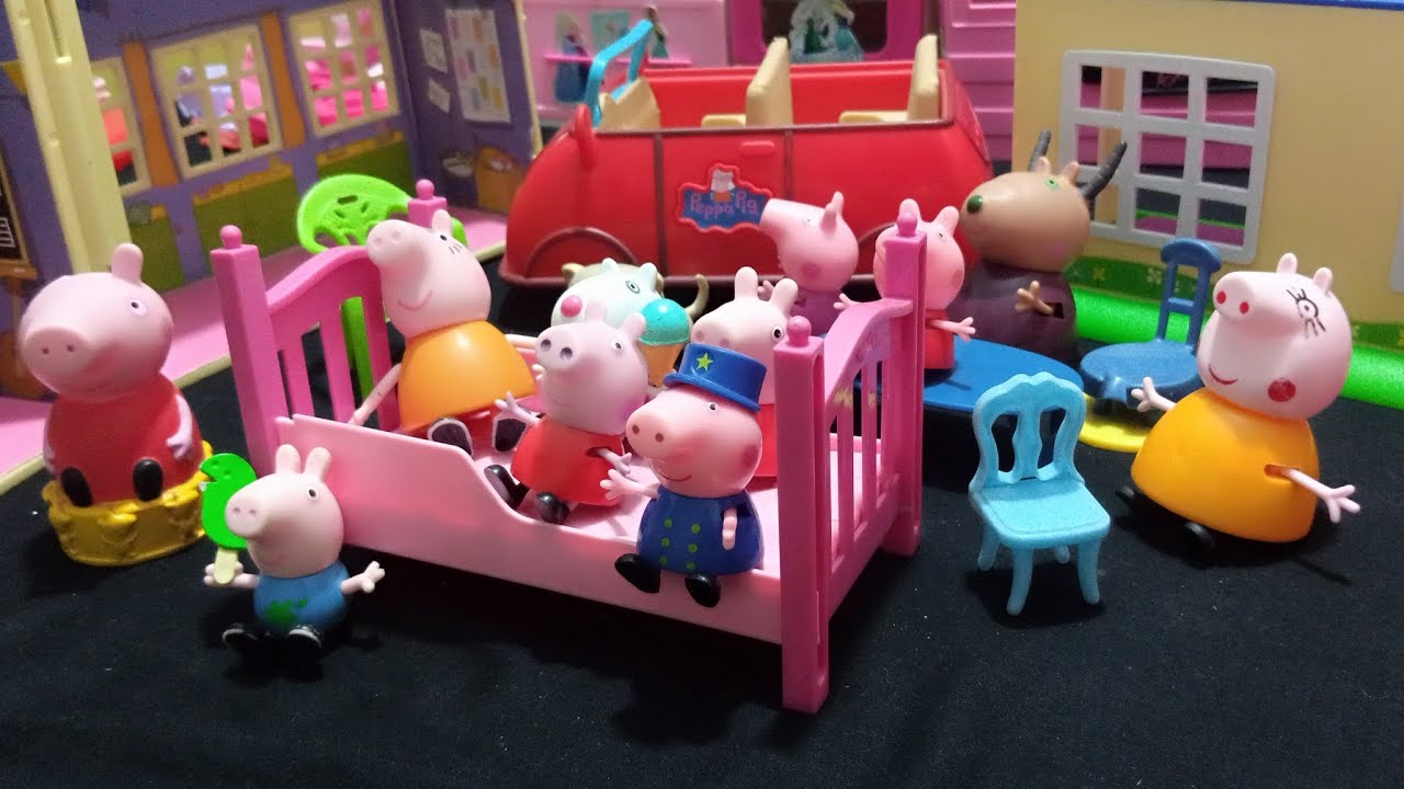 hello kitty Toys | Peppa pig toys| peppa pig and daddy pig toys ...