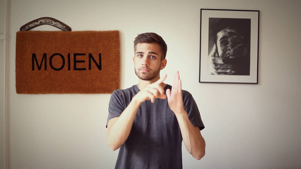 ASL Day 1 - Looking for a study partner. - YouTube