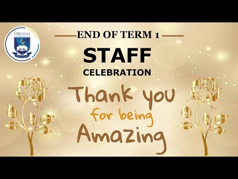 End of Term Staff Celebration – Thank You Messages - YouTube