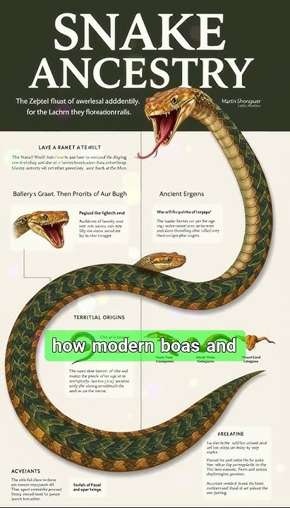 Snakes Used to Have Four Legs?! 🐍🦎 #Tetrapodophis #SnakeEvolution # ...