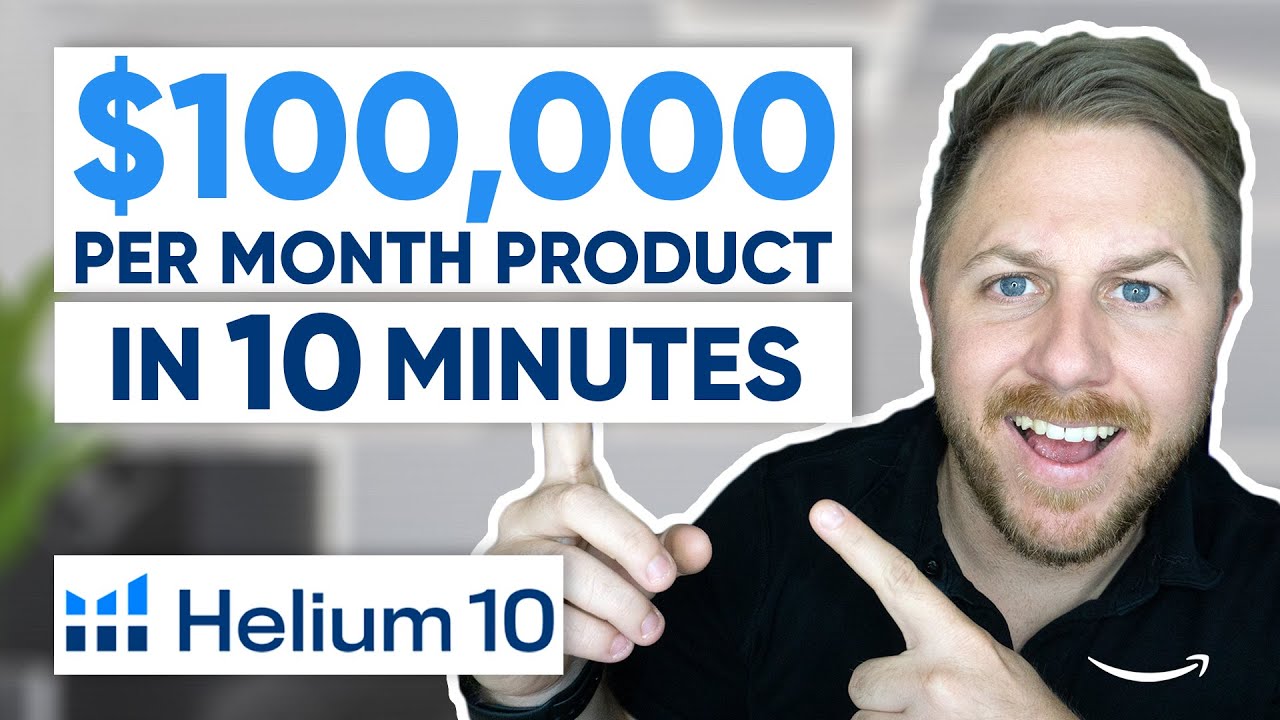 How To Find Amazon FBA Products Fast Using Helium10 - YouTube