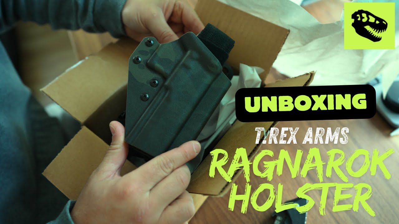 T.REX Arms Ragnarok Holster Unboxing | Tactical Games Gear - YouTube