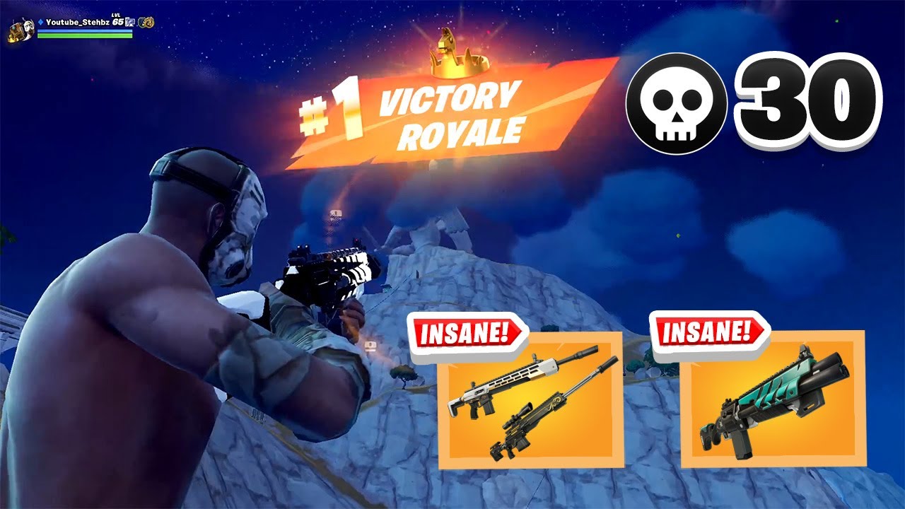30 Elimination Solo Vs Squad "Build" Full Gameplay Wins (NEW Fortnite ...