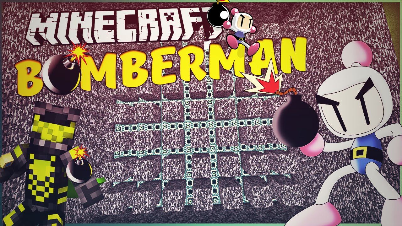 Aruncam alti jucatori in AER! | Minecraft Bomberman - YouTube