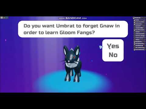 EVOLVING TWILAT AT NIGHT! (Umbrat) | Loomian Legacy - YouTube