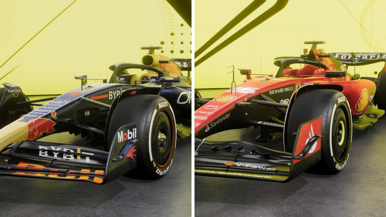 F1 23 Car Designs - In-depth Comparison and Details (RB19/SF 23/W14) 4K ...