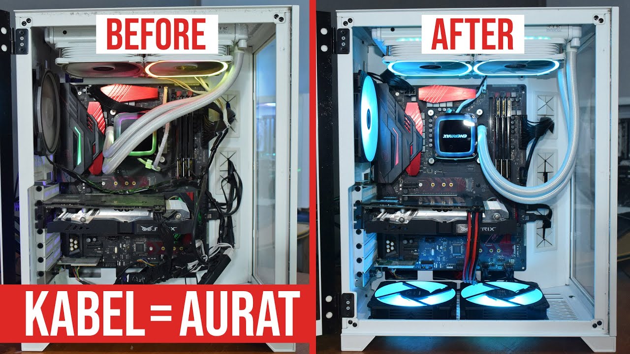 Tutorial Merapikan Kabel Kabel dalam Komputer - YouTube