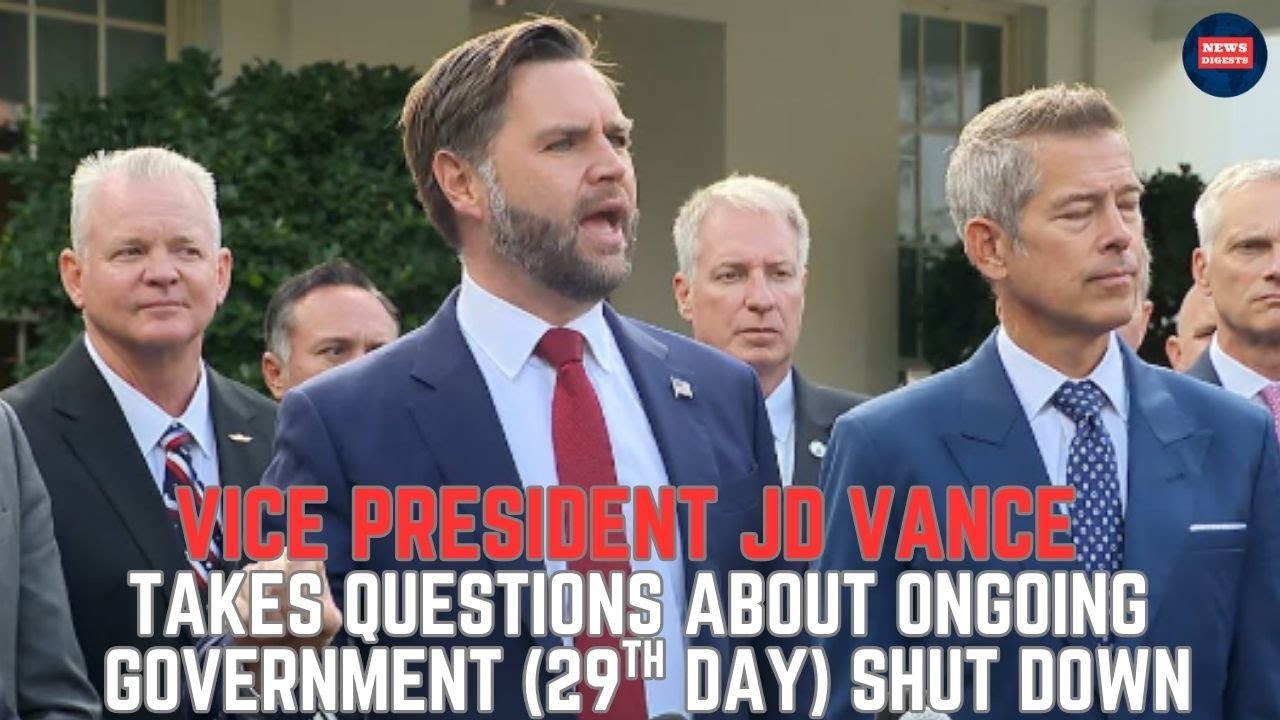 Watch Vice President JD Vance takes questions about ongoing government ...