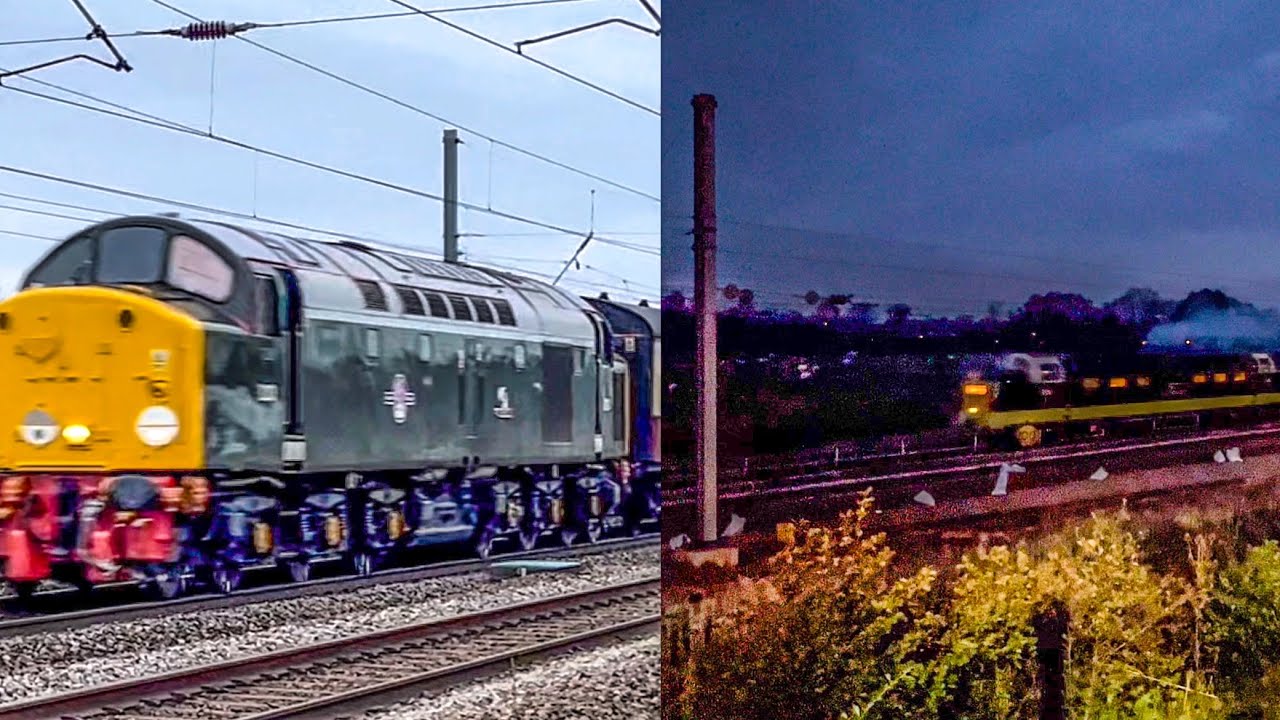 40013 ‘Andania’ | D9000 ‘Royal Scots Grey’ | Steam Dreams Excursion ...