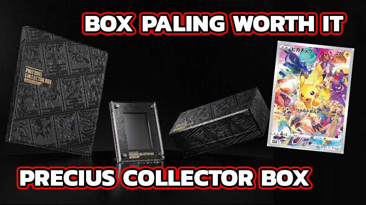 PRECIOUS COLLECTOR BOX - Box Pokemon Paling Worth It 2022 - YouTube