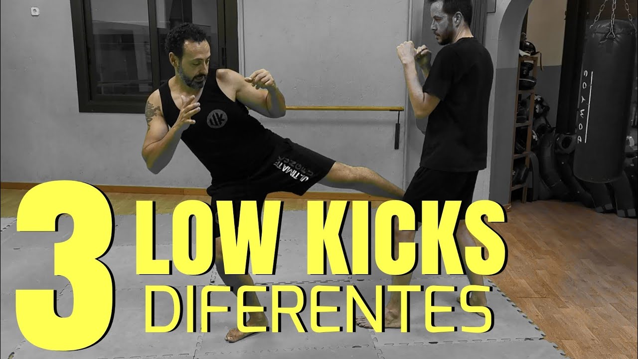 3 tipos de LOW KICKS - YouTube
