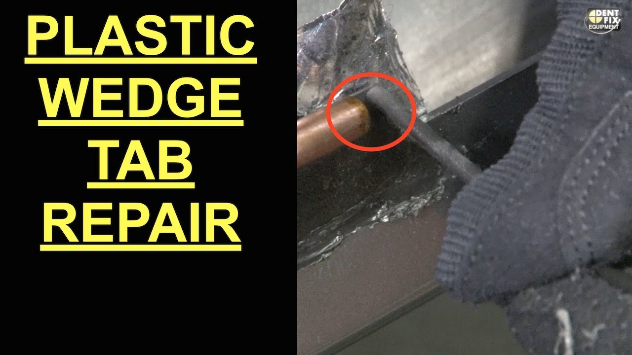 How to Fix Plastic Wedge Tabs - YouTube