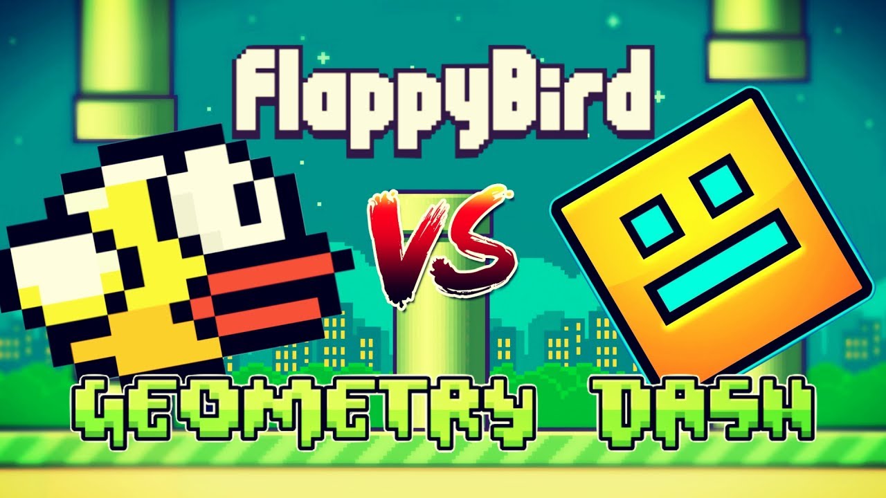 Flappy Bird en Geometry Dash!! - YouTube
