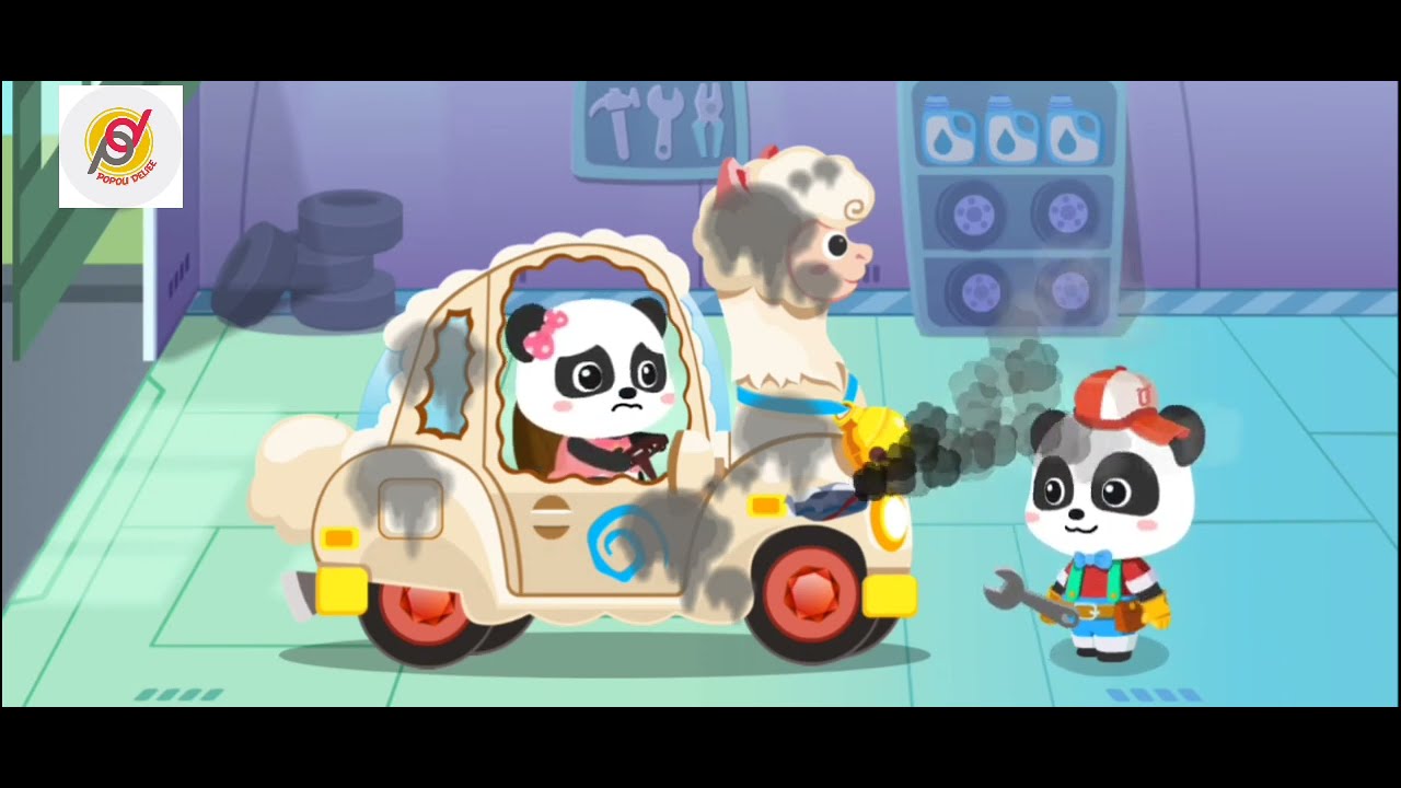 Baby Panda Kiki Si Mekanik Panda Kecil Baby Bus Indonesia - YouTube