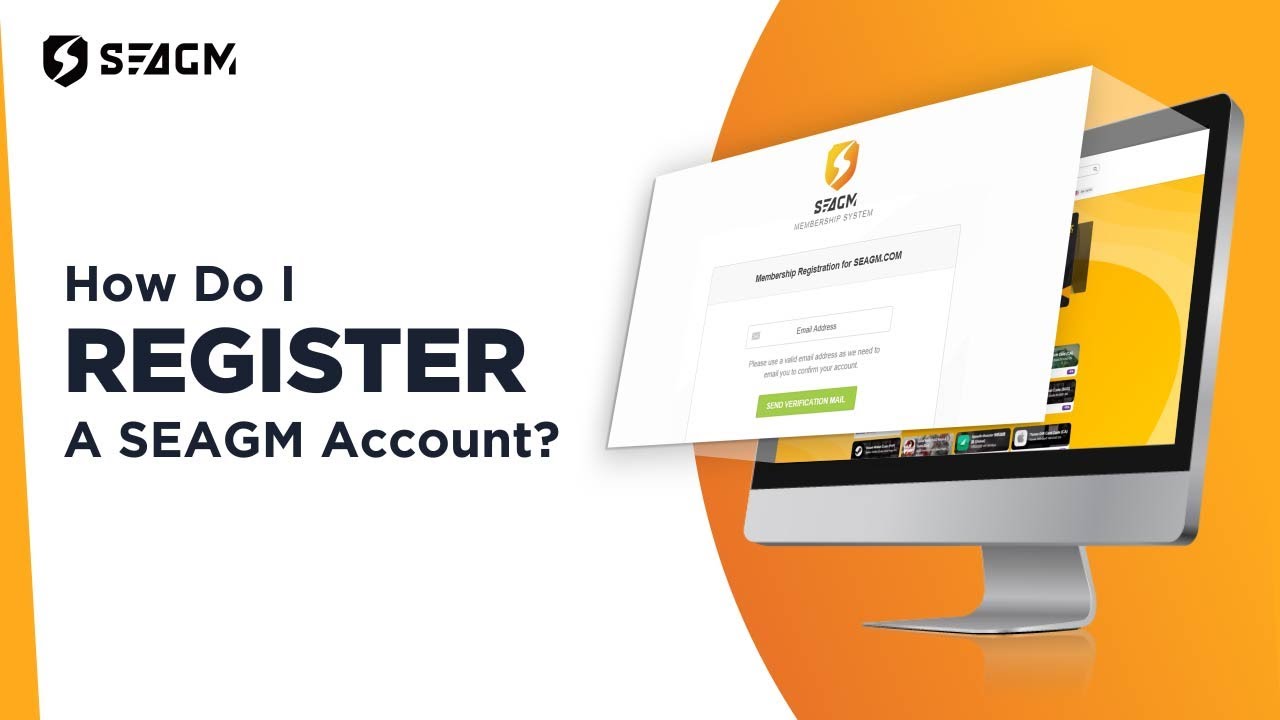 SEAGM - How do I register a SEAGM Member Account? - YouTube