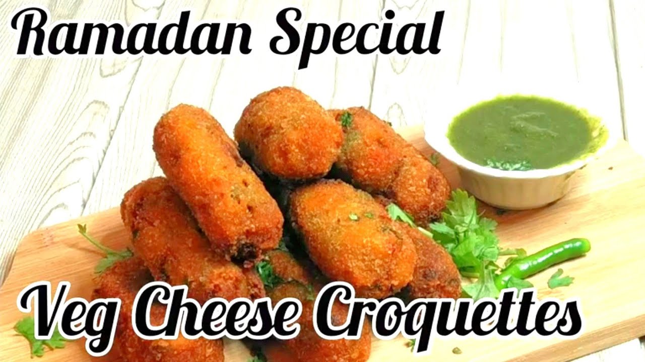 Veg Cheese Croquettes Recipe | Veg Croquettes Recipe | Kitchen Craft by ...