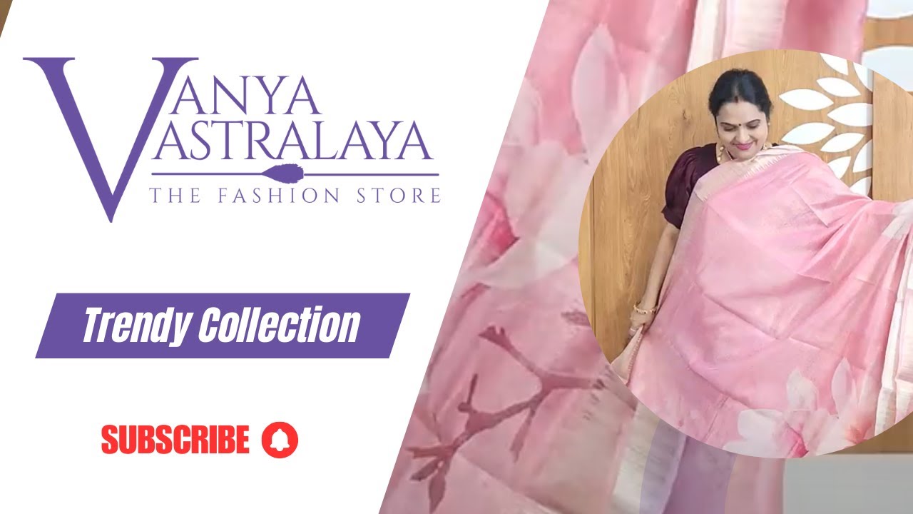New Collection By Vanya Vastralaya is out !! Come lets check out ...