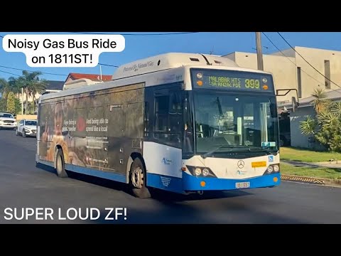 Mercedes Gas Bus Ride on 1811ST! | Bus Vlog #36 - YouTube