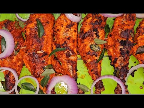 Disco fish spicy fry recipe| finned bullseye fish fry recipe 😋 - YouTube
