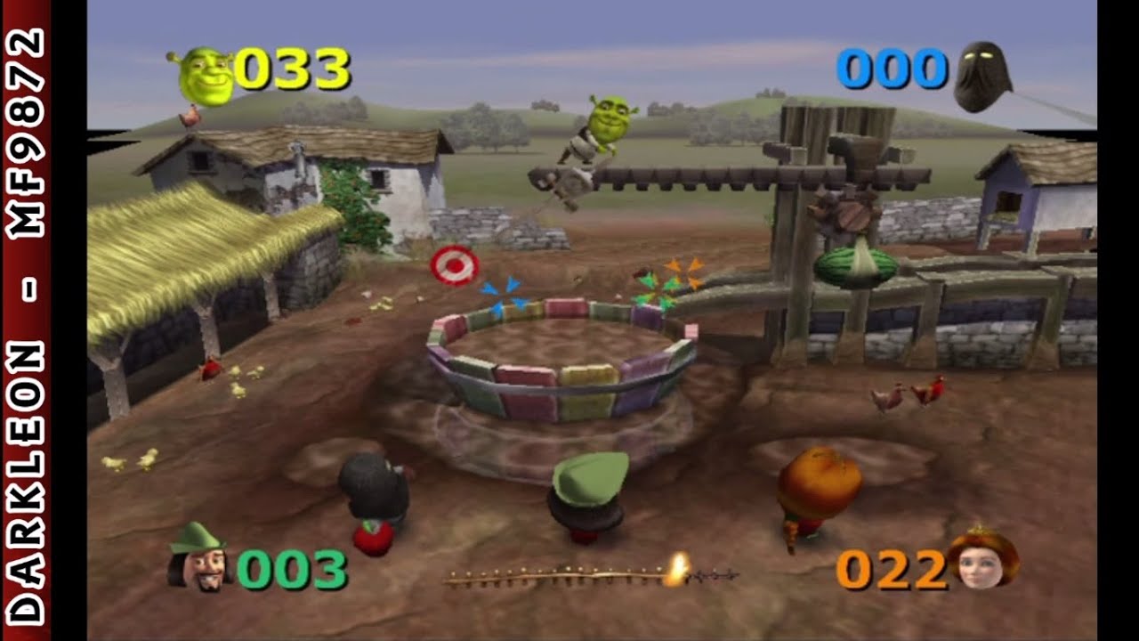 GameCube - Shrek - Super Party © 2003 TDK Mediactive - Gameplay - YouTube