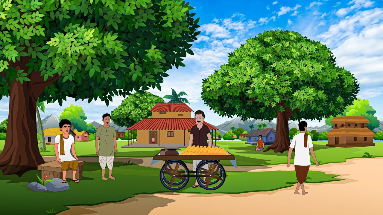 गोलगप्पे वाला | Panipur ka thela aur Jadui Pari | Hindi cartoon | Hindi ...