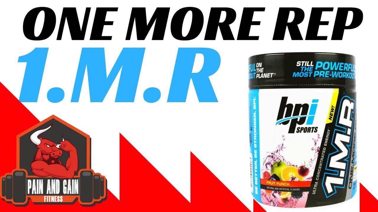 La verdad sobre el One More Rep de BPI SPORTS / Review (energy ...