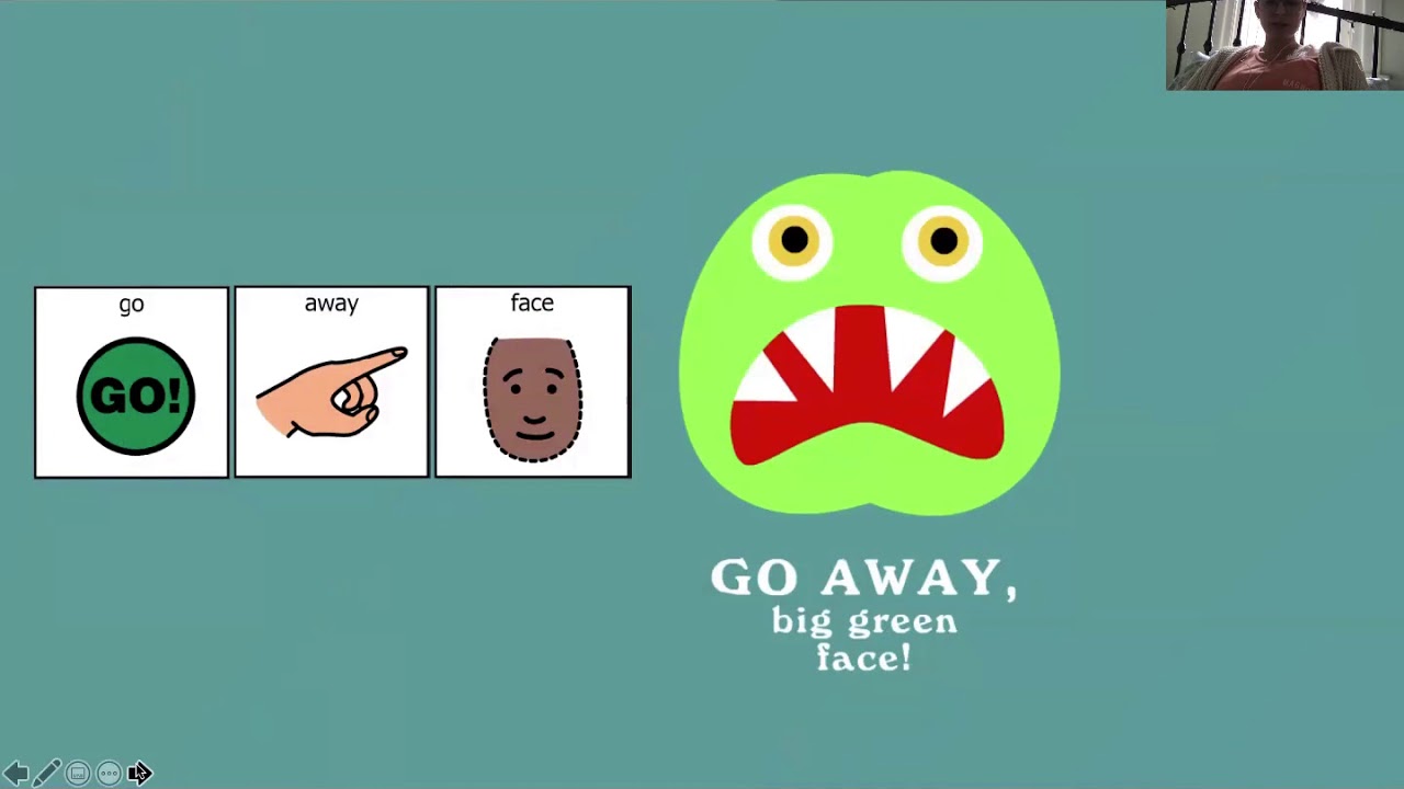 Story with Allison: Go Away Big Green Monster - YouTube