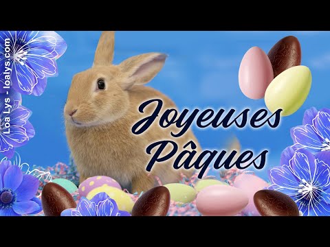 Joyeuse pâques 2026 - JOLIE CARTE DE PAQUES