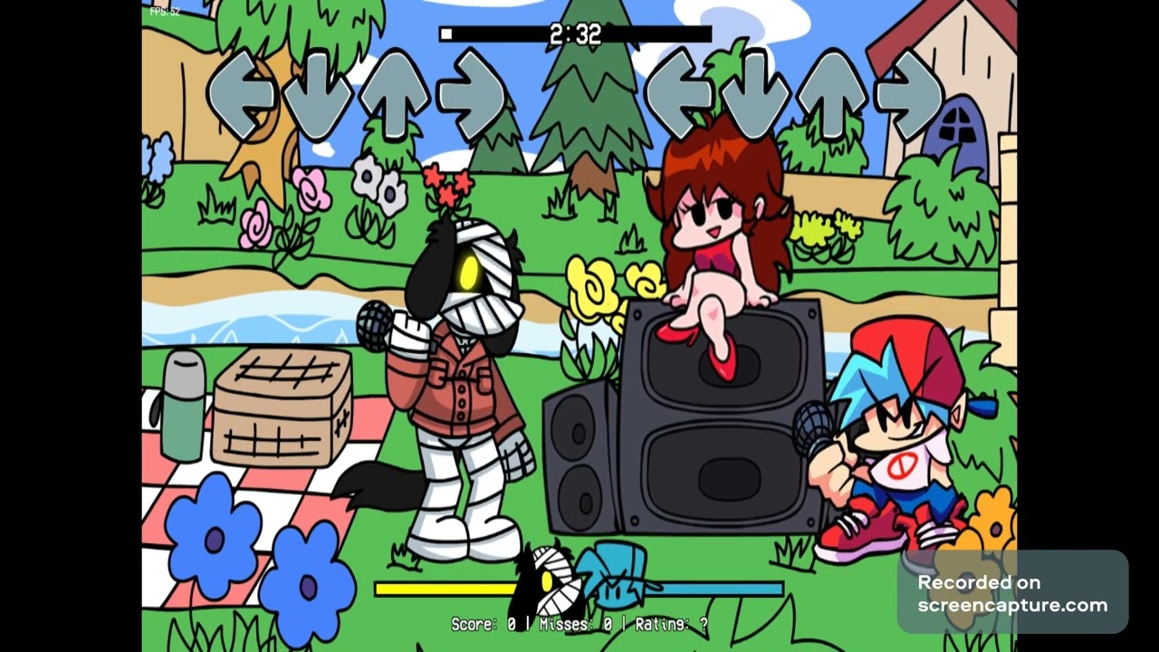 fnf vs lucky (from animal crossing) - YouTube