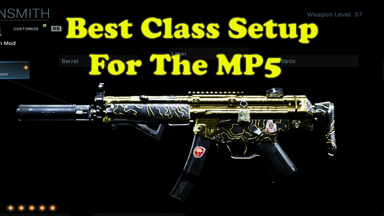 Best Class Setup For The MP5! (Modern Warfare) - YouTube