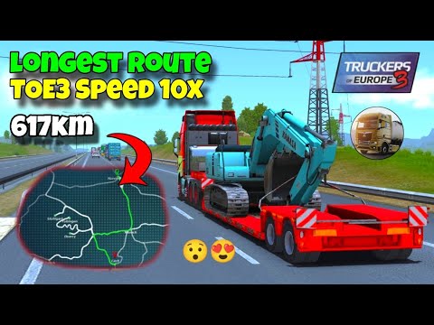 Truckers of europe 3 longest route | Truckers of Europe 3 New Update | Truck Game - YouTube
