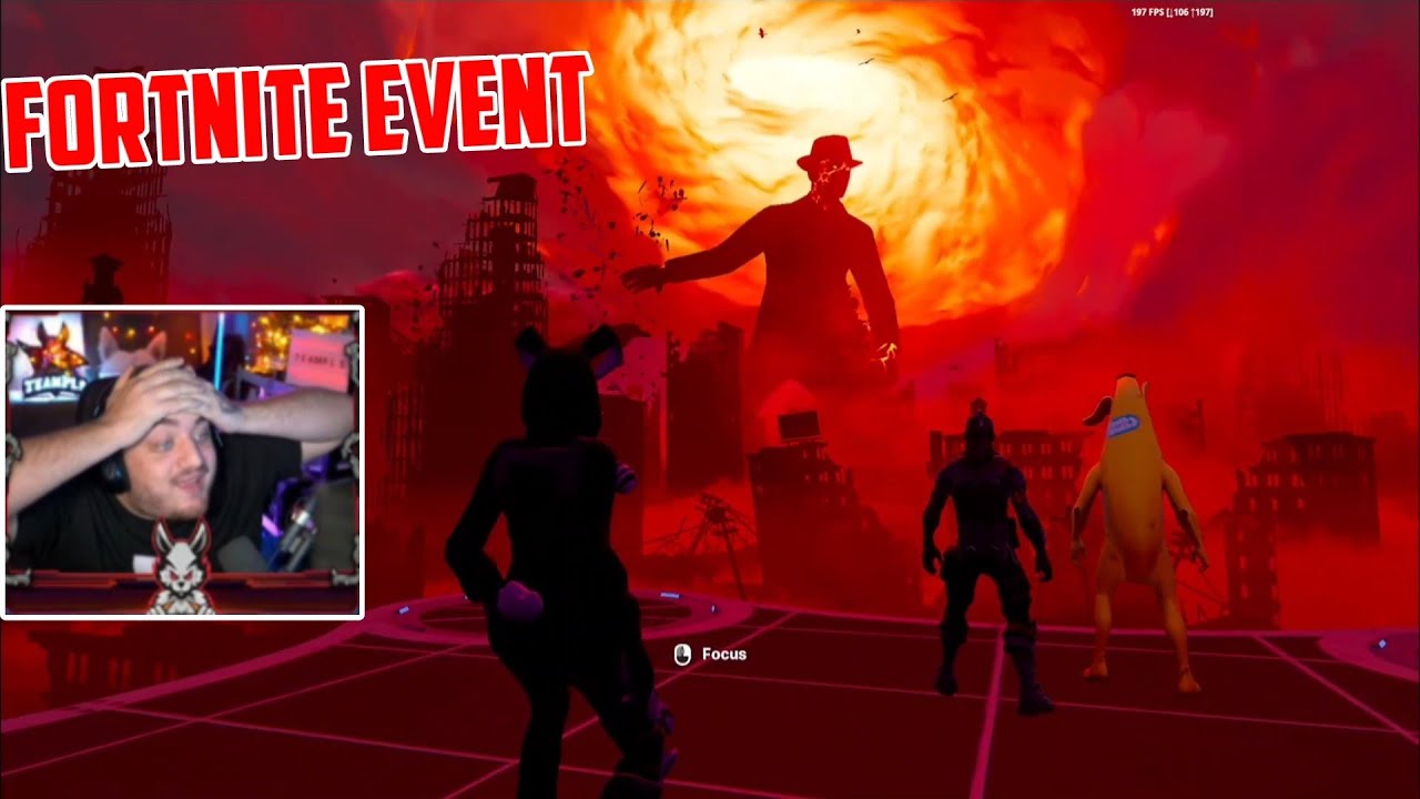 O TEAMPLS ΚΑΝΕΙ REACT ΣΤΟ ΤΕΛΕΥΤΑΙΟ EVENT ΤΟΥ OG FORTNITE!! 😱 EMINEM ...