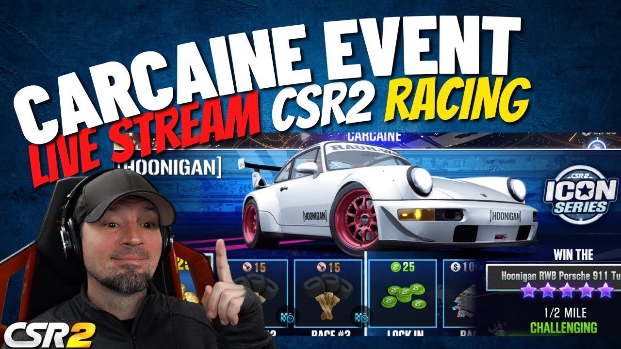 CSR2 Live | Hoonigan Carcaine Event | Live Stream | CSR2 Racing Live ...