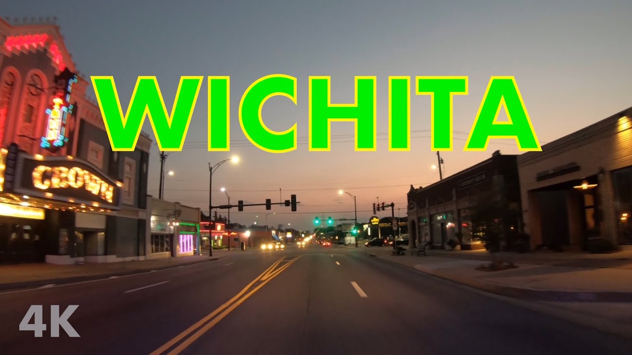Cruising Wichita, Kansas (4k USA) - YouTube