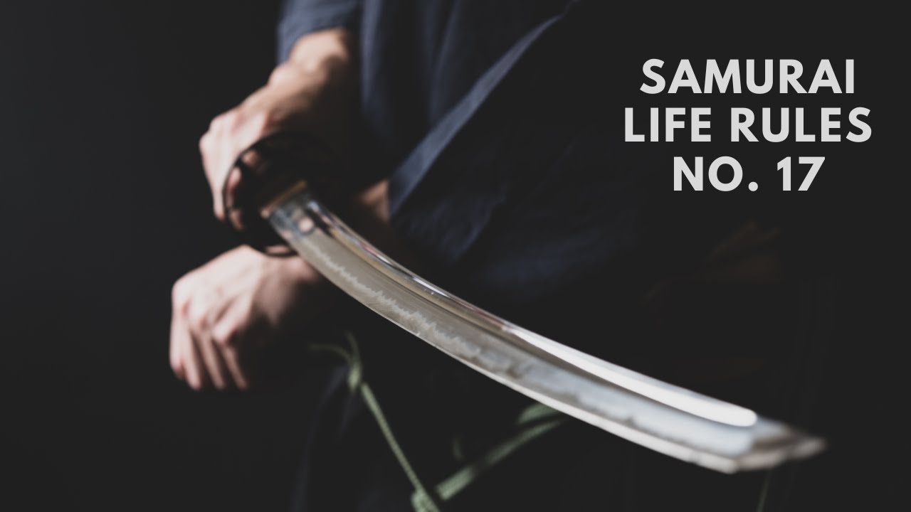 Samurai Life Rule No 17 || Routines And Rituals Are Important || Matt ...