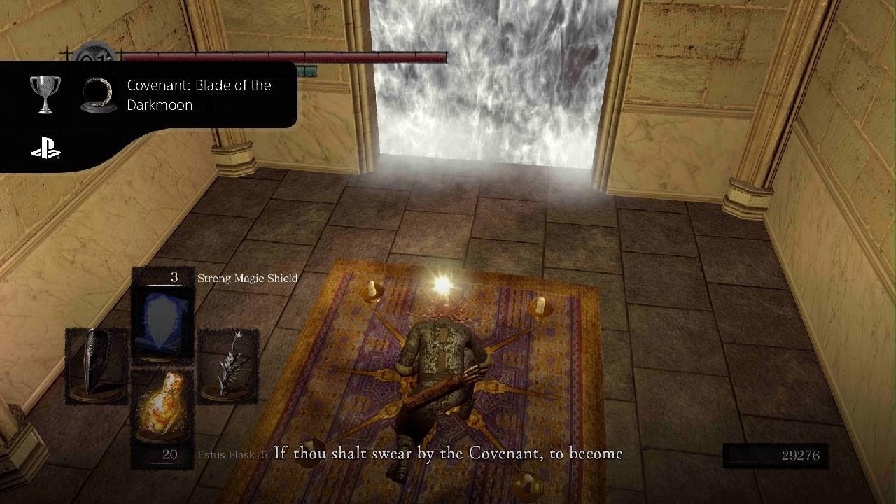 Dark Souls: Remastered ~ Covenant: Blade of the Darkmoon Trophy - YouTube