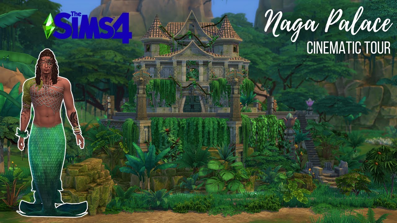 Naga Palace | Exterior Cinematic Tour | The Sims 4 - YouTube